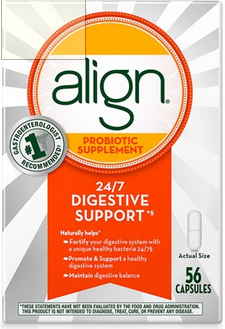 Align: Probiotic Supplement with B. infantis 35624 in Most Formulas.